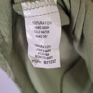 mollo rello | Tops | Mollo Rello Embroidered Sage Green Blouse Size S ...